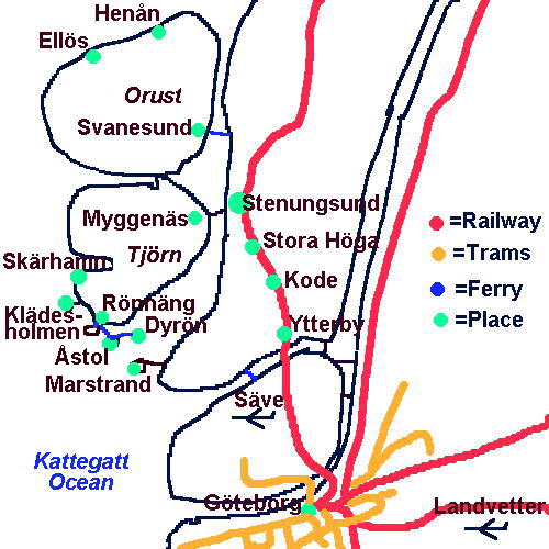 Stenungsund for the transit enthusiast